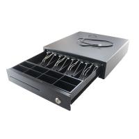China Customized Fireproof Money Box Stable Structure POS Drawer Cash Box For Supermarket Checkout Counter for sale