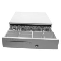 China Safety POS Cash Drawer 3 Position 5 Compartment Cash Box 12V For Supermarket Convenience Store for sale