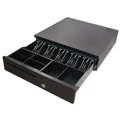 China Safety POS Cash Drawer 3 Position 5 Compartment Cash Box 12V For Supermarket Convenience Store for sale