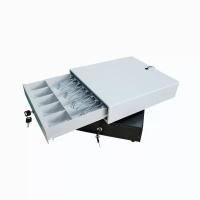 China Solid POS Cash Drawer 12V Lockable Cash Box Customized For Commercial Store for sale