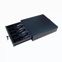 China Solid POS Cash Drawer 12V Lockable Cash Box Customized For Commercial Store for sale