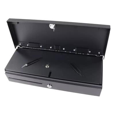 China RJ11 Cash Storage Box 3 Gear 5 Grid Drawer Cash Box For Supermarket Retailer for sale