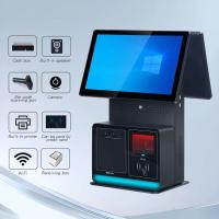 China Unmanned Intelligent Scan Code Ordering System 15.6Inch Capacitive Touch POS Terminal For Supermarket And Restaurant for sale