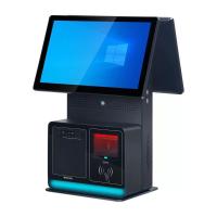 China Unmanned Intelligent Scan Code Ordering System 15.6Inch Capacitive Touch POS Terminal For Supermarket And Restaurant for sale