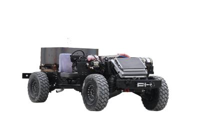China 6 Ton 4x4 Off-Road Chassis with Independent Suspension - Multi-Purpose Customizable Special Vehicle Chassis with Dual Fuel Tanks for sale