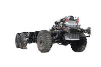 China 6x6 Protected Class III Chassis Customization | 6x6 Independent Suspension Special Vehicle Chassis | 300hp 15-ton Semi-Finished Off-Road Truck for sale