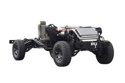 China 4×4 All-Wheel Drive Off-Road Vehicle Chassis _ Special Vehicle Chassis Design Customization _ High-Performance Four-Wheel Drive Type III Chassis Development for sale
