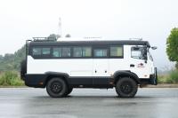 China Heavy‑Duty 4WD 23‑Seat Off‑Road Bus | All‑Terrain Passenger Vehicle for Mining Forestry Rural Transport 60% Climbing Slope 480mm Fording Depth for sale