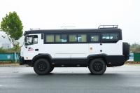 China Heavy‑Duty 4WD 23‑Seat Off‑Road Bus | All‑Terrain Passenger Vehicle for Mining Forestry Rural Transport 60% Climbing Slope 480mm Fording Depth for sale