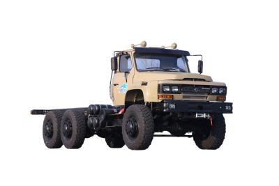 China All-Wheel Drive 25-Ton Off-Road Special Vehicle Chassis Modification _ 6*6 Truck Chassis Sales and Customization _ 260HP 6x6 Off-Road Chassis for sale