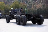China 6x6 Protected Class III Chassis Customization | 6x6 Independent Suspension Special Vehicle Chassis | 300hp 15-ton Semi-Finished Off-Road Truck for sale