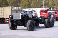 China 6x6 Protected Class III Chassis Customization | 6x6 Independent Suspension Special Vehicle Chassis | 300hp 15-ton Semi-Finished Off-Road Truck for sale