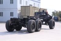 China 6x6 Protected Class III Chassis Customization | 6x6 Independent Suspension Special Vehicle Chassis | 300hp 15-ton Semi-Finished Off-Road Truck for sale