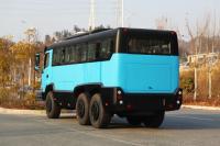 China Dongfeng 6-Wheel Drive Off-Road Commuter Bus _ 6*6 All-Terrain Forest Firefighter Personnel Transport Vehicle _ Customized Scenic Area Bus for Tourist Sightseeing for sale