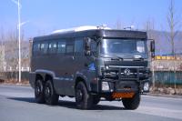 China 340HP Dongfeng 6x6 All Terrain Off Road Bus 27 Seats - Heavy Duty Passenger Vehicle for Mining Rural Transport Forest Rescue Desert Tourism for sale