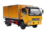 China 4x2 Light Duty Box Van Truck - Dongfeng Single Cab 5 Ton Payload 118kW 160 Engine - Commercial Delivery Cargo Truck for sale