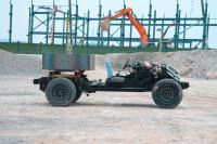 China 6 Ton 4x4 Off-Road Chassis with Independent Suspension - Multi-Purpose Customizable Special Vehicle Chassis with Dual Fuel Tanks for sale