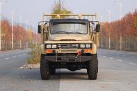 China Dongfeng 6×6 EQ2100 190hp 3.5t Tri-Axle Heavy-Duty Off-Road Durable Mining Transport Truck with Winch and Removable Tarpaulin Frame for sale