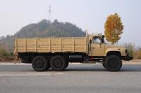 China Dongfeng 6×6 EQ2100 190hp 3.5t Tri-Axle Heavy-Duty Off-Road Durable Mining Transport Truck with Winch and Removable Tarpaulin Frame for sale