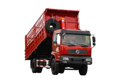 China Dongfeng 5.6m Stake Body Dump Truck _ 210 HPGooseneck High Side Dump Truck _ For Sugarcane & Timber TransportationGrain Dump Truck for sale