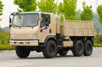 China Export Type 2.5 Ton Off Road Light Truck _ Dongfeng Mountain Cat 6x6 Camel Grey Complete Vehicle _ Reinforced Six Wheel Drive Diesel Cargo Truck for sale