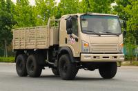 China Export Type 2.5 Ton Off Road Light Truck _ Dongfeng Mountain Cat 6x6 Camel Grey Complete Vehicle _ Reinforced Six Wheel Drive Diesel Cargo Truck for sale