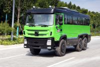 China Dongfeng 6×6 25-Seat Off-Road Passenger Bus _ Commercial Urban and Basic Configuration Rural Village Shuttle Minibus for Export _ 6*6 Forest Firefighting Troop Carrier for sale
