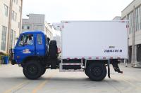 China Dongfeng 4WD 15m³ Class F Refrigerated Truck _ Fresh Aquatic Product Transport Fresh-Keeping Vehicle _ 2070 Cold Chain Transport Freezer Truck for sale