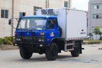 China Dongfeng 4WD 15m³ Class F Refrigerated Truck _ Fresh Aquatic Product Transport Fresh-Keeping Vehicle _ 2070 Cold Chain Transport Freezer Truck for sale