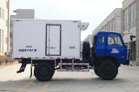 China Dongfeng 4WD 15m³ Class F Refrigerated Truck _ Fresh Aquatic Product Transport Fresh-Keeping Vehicle _ 2070 Cold Chain Transport Freezer Truck for sale
