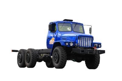 China Dongfeng 6×6 Long Nose Single Row Off-Road Truck - Tipper Truck with Winch Model 2100 for sale