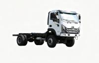 China Dongfeng four-wheel drive flat-head light truck off-road chassis for sale