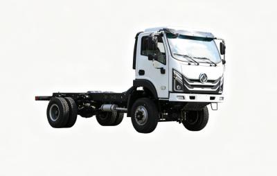 China Dongfeng four-wheel drive flat-head light truck off-road chassis for sale