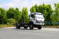 China Dongfeng four-wheel drive flat-head light truck off-road chassis for sale