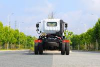 China Dongfeng four-wheel drive flat-head light truck off-road chassis for sale