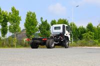 China Dongfeng four-wheel drive flat-head light truck off-road chassis for sale