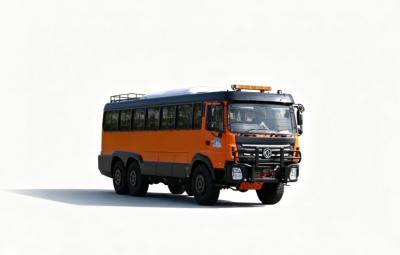 China 6×6 all-terrain off-road passenger bus for Africa export for sale
