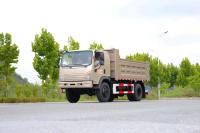 China Export Dongfeng four-wheel-drive flathead dump truck for sale