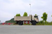 China Export Dongfeng four-wheel-drive flathead dump truck for sale