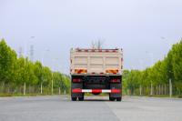 China Export Dongfeng four-wheel-drive flathead dump truck for sale