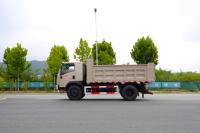 China Export Dongfeng four-wheel-drive flathead dump truck for sale