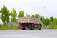 China Export Dongfeng four-wheel-drive flathead dump truck for sale