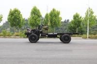 China 4×4 Off-road Heavy Duty Truck Chassis with  ISDe300 Engine, Automatic Transmission For Export for sale