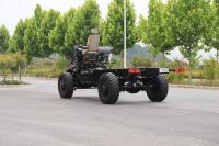 China 4×4 Off-road Heavy Duty Truck Chassis with  ISDe300 Engine, Automatic Transmission For Export for sale