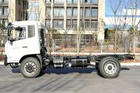 China Dongfeng 4×2 Swing Arm Garbage Truck Chassis B190 18Ton For Export for sale