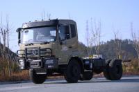 China Heavy Duty Flat Cab Truck Chassis with Weichai Power for Overseas Modification for sale