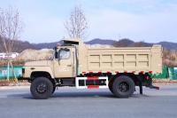 China Dongfeng 4×4 Pointed Cab Off-Road Dump Truck for sale