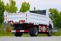 China 4WD Flathead Off-Road Dump Truck For Papua New Guinea Mountain Transport for sale
