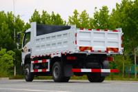 China 4WD Flathead Off-Road Dump Truck For Papua New Guinea Mountain Transport for sale