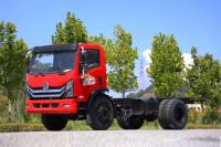 China 15 ton 4x2 flat cab truck chassis diesel power for body‑building modification export for sale